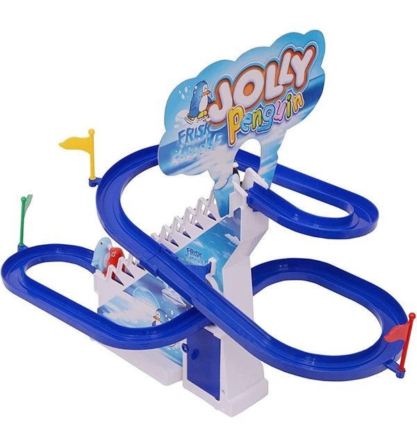 Goyal's Big Size Penguin Slide Toy Set, Funny Automatic Stair-Climbing
